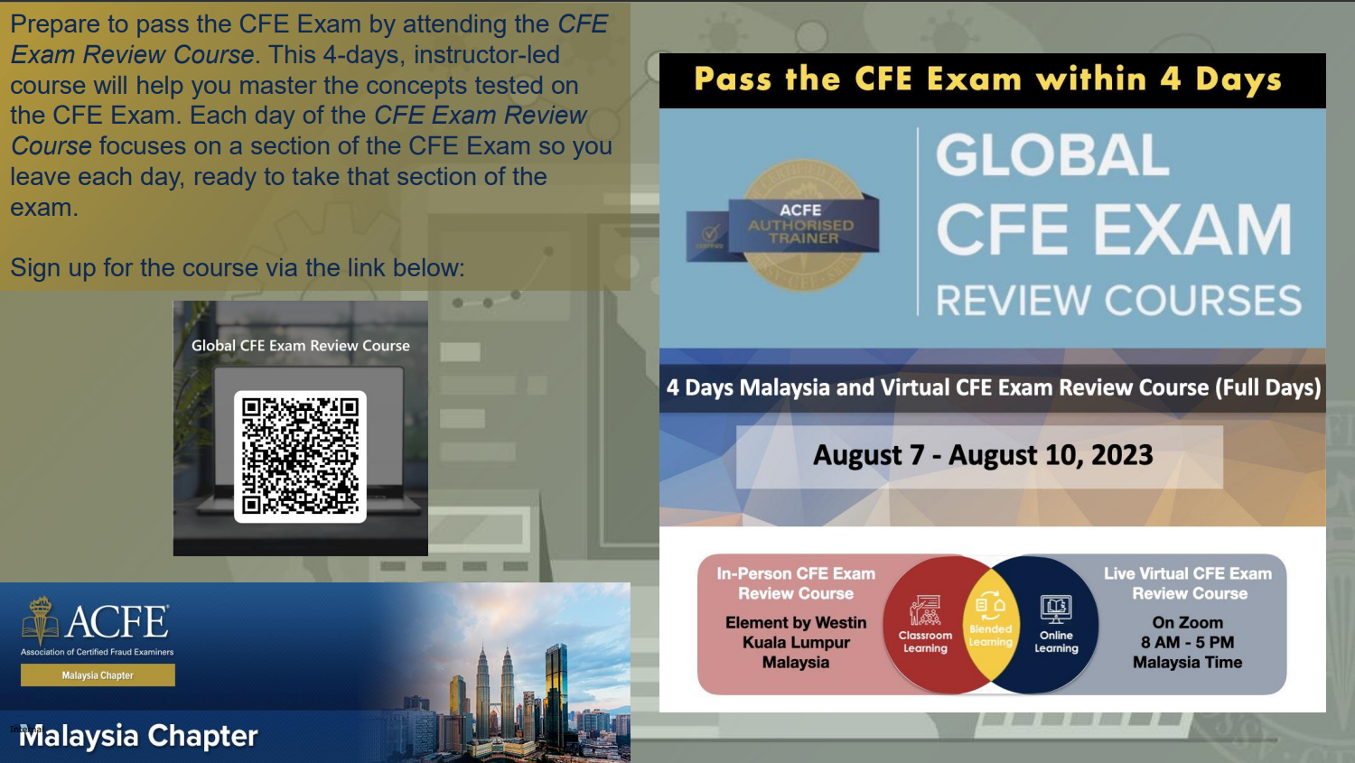 ACFE Malaysia – MALAYSIAN ASSOCIATION OF CERTIFIED FRAUD EXAMINER